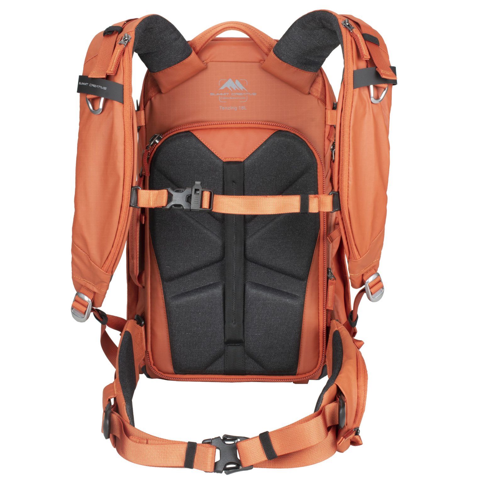 Summit Creative Small Camera Backpack Tenzing 18L (Orange) | Summit ...
