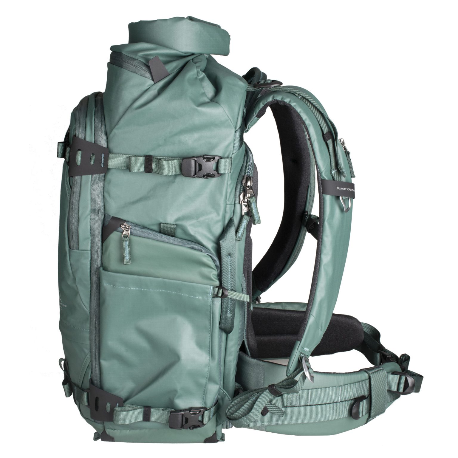 Summit Creative Large Rolltop Camera Backpack Tenzing 40L (Green ...