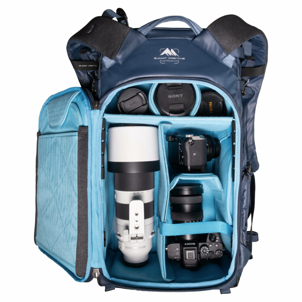 Summit Creative Large Camera Backpack Tenzing 35L (Black) | Summit ...