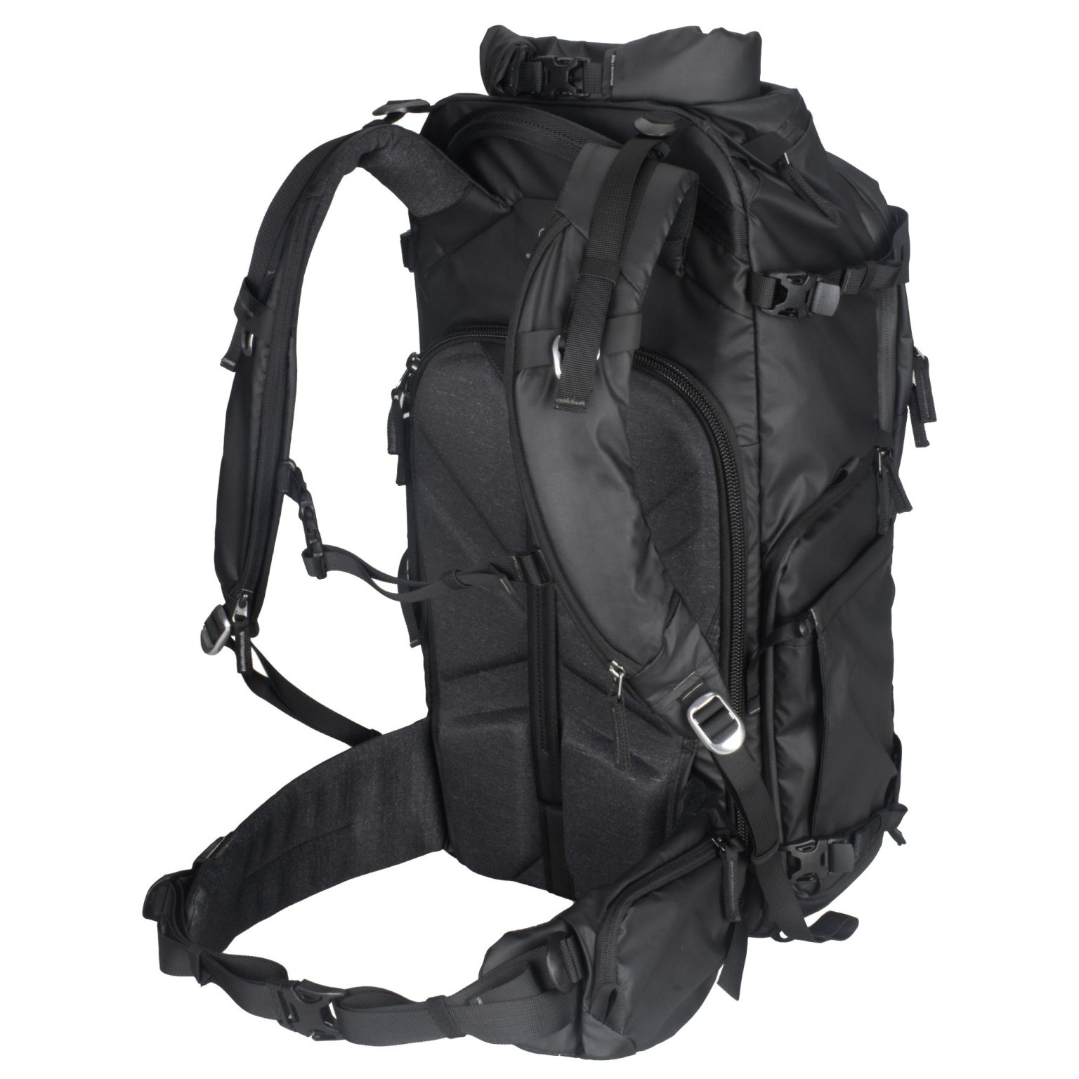 Summit Creative XLarge Rolltop Camera Backpack Tenzing 50L (Black ...